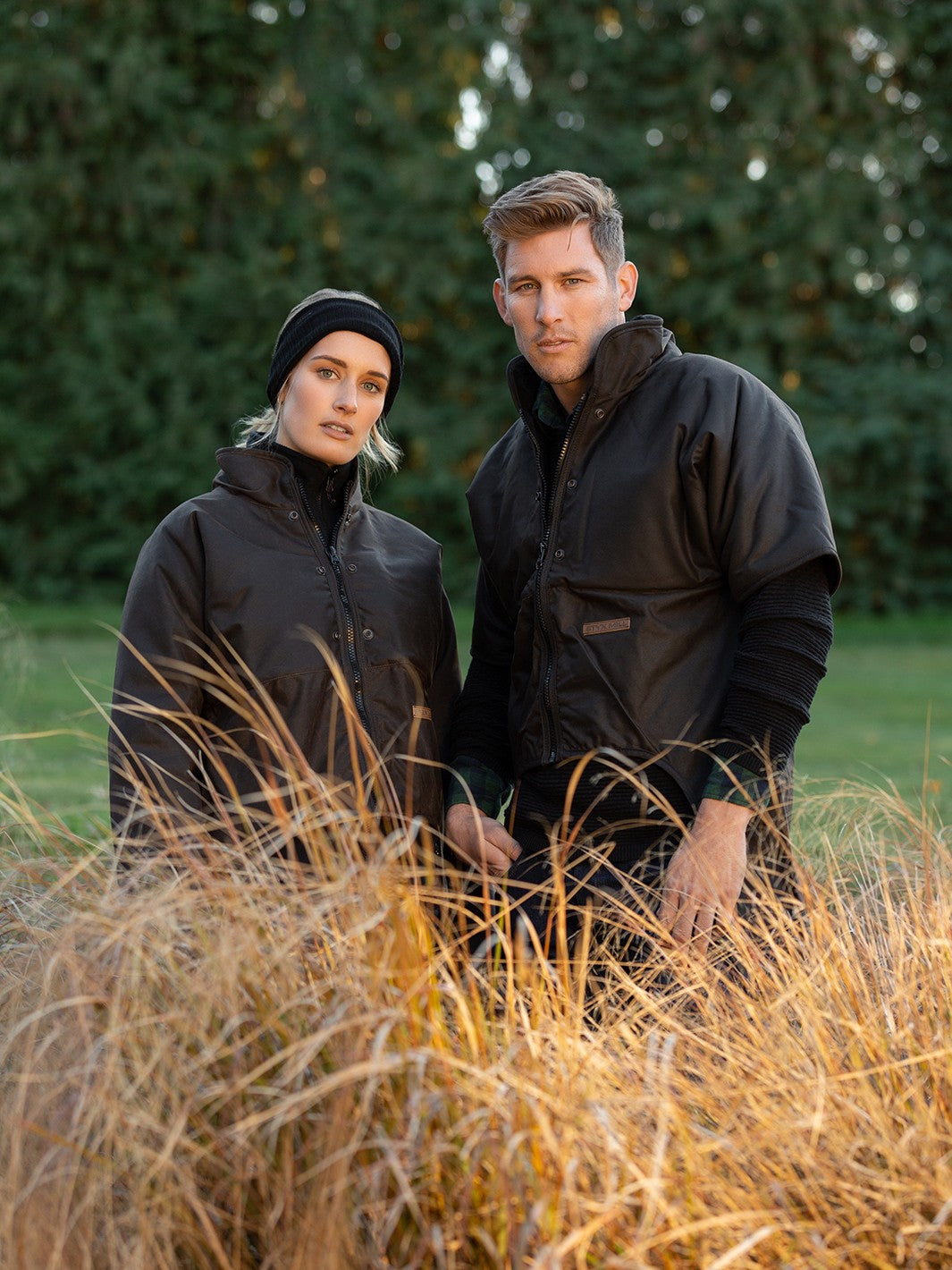 Styx Mill Oilskin Short Sleeve Zip Cape - Brown – Southside Road