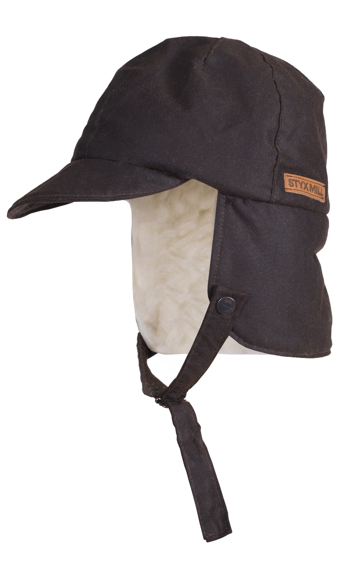 Styx Mill Oilskin Wool Lined Trapper Hat - Brown – Southside Road